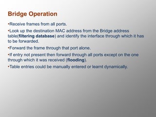 Bridging ppt | PPTX