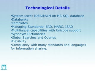 Bridging The ALM Divide - An Integrated Archive-Library-Museum Approach ...