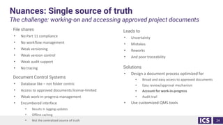 Bridging the Gap Between Development and Regulatory Teams | PDF