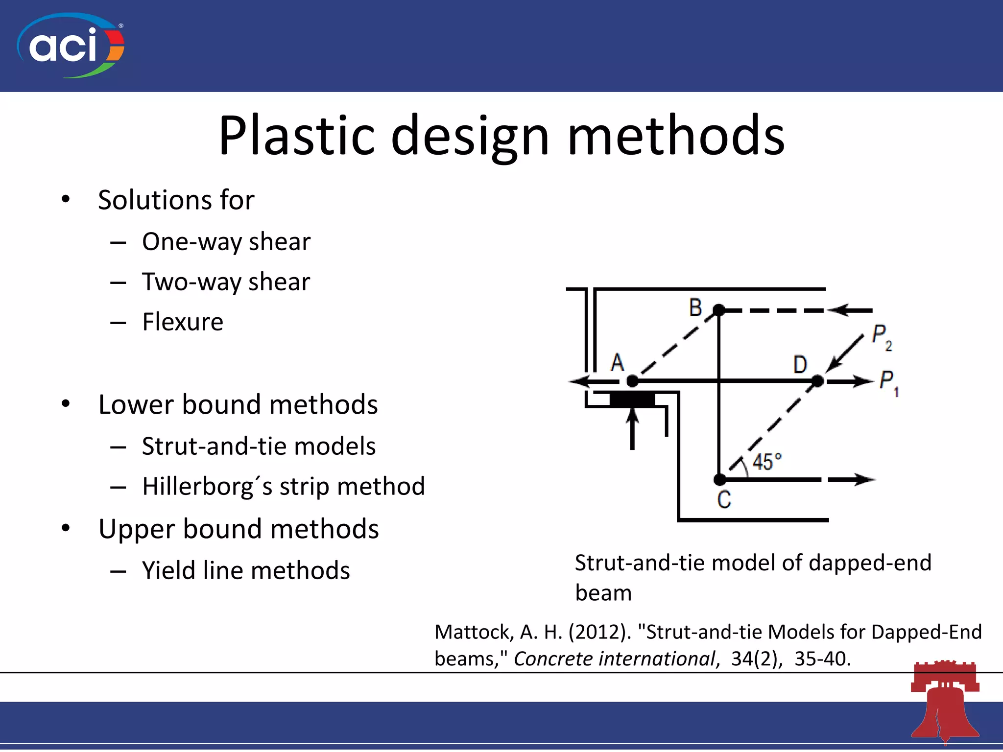 Bridging the gap between one way and two-way shear in slabs | PPTX