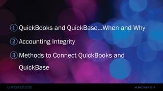 Bridging the Gap Between QuickBase and QuickBooks Build Amazing Charts and Graphs with Code ...