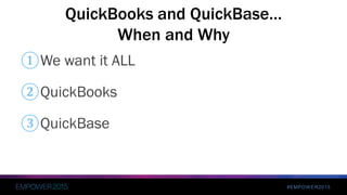 Bridging the Gap Between QuickBase and QuickBooks Build Amazing Charts ...