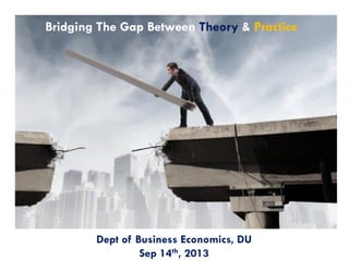 Bridging the gap between theory and practise | PDF