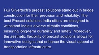 Bridging the Gap_ Innovative Precast Solutions for Modern India's ...