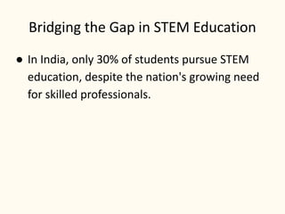 Bridging the Gap in STEM Education | PDF