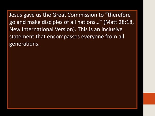 Bridging the Generation Gap in Ministry: Multi-generational Church ...