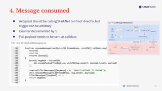 Bridging with StarkNet | PDF