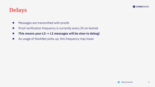 Bridging with StarkNet | PDF