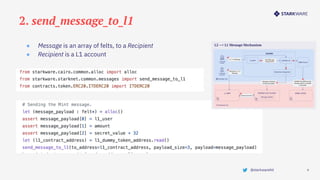Bridging with StarkNet | PDF