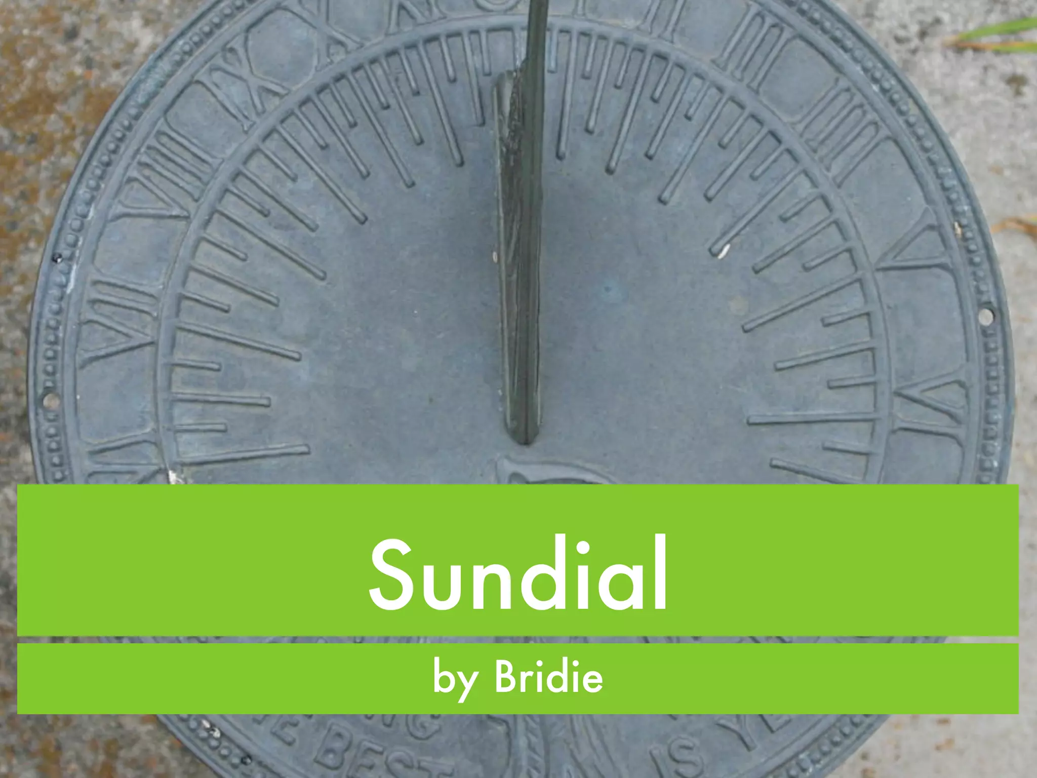 Sundial | PDF