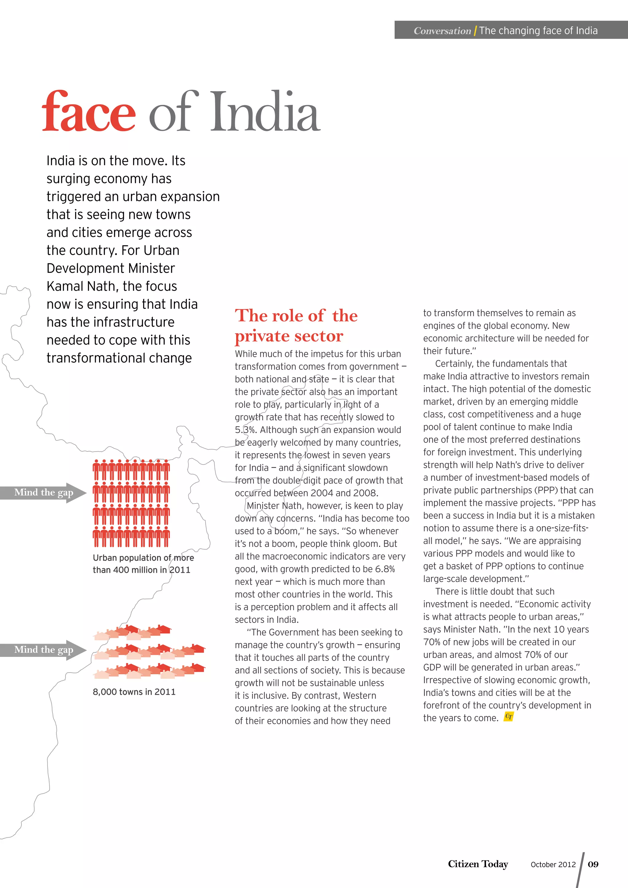 Brief changing face of india | PDF