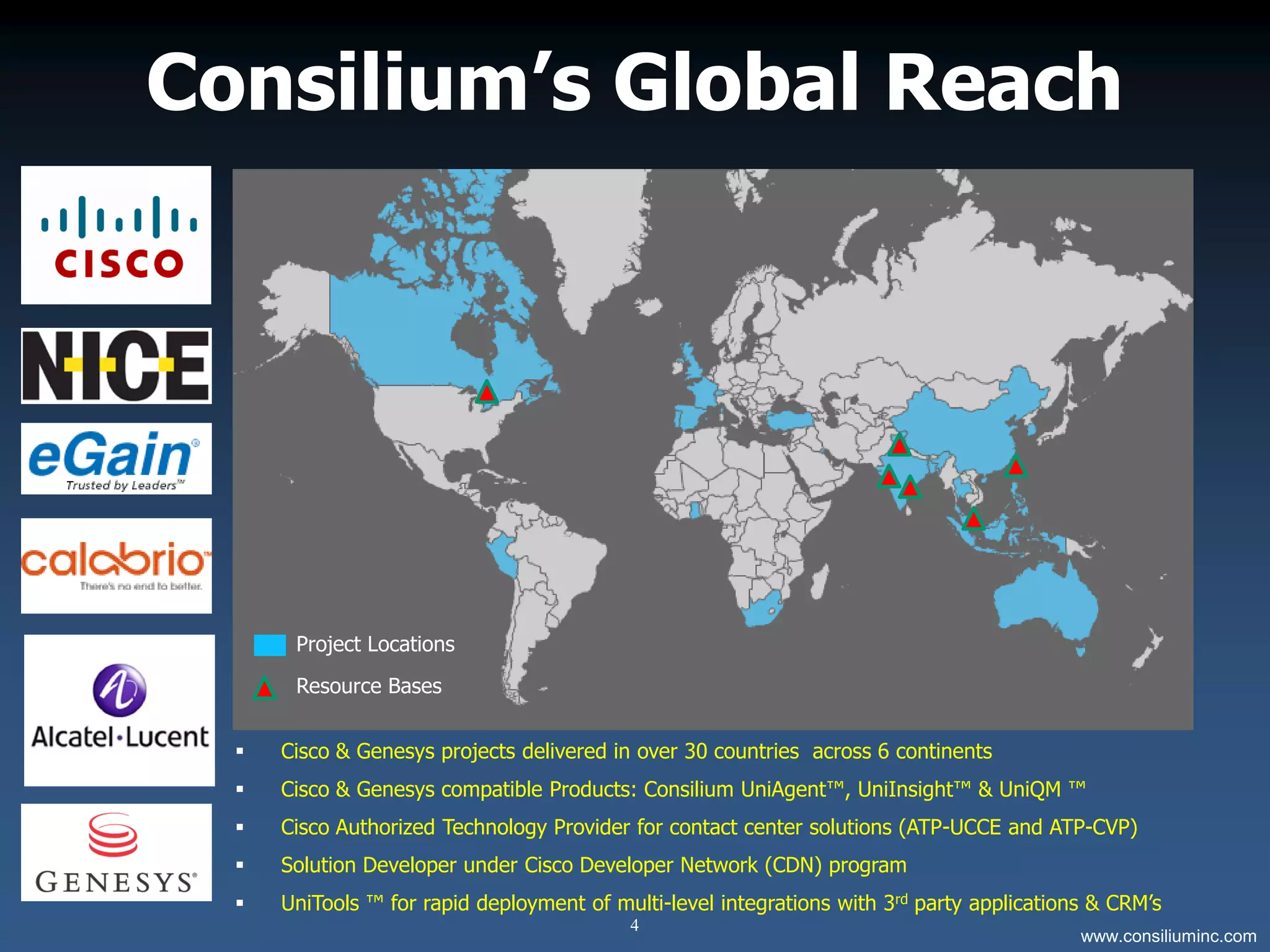 Consilium Software Brief Overview | PPT