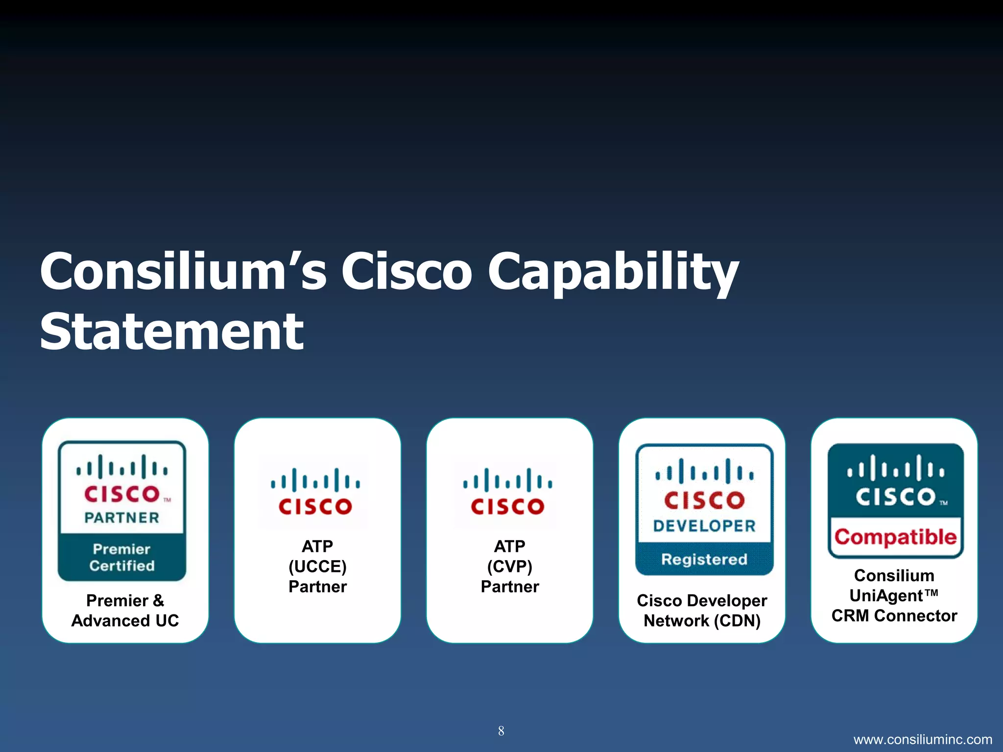 Consilium Software Brief Overview | PDF