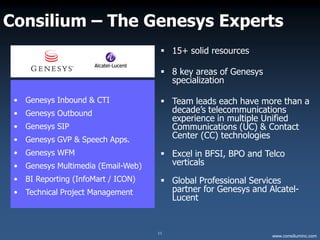 Consilium Software Brief Overview | PPT
