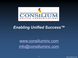 Consilium Software Brief Overview | PPT