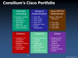 Consilium Software Brief Overview | PPT