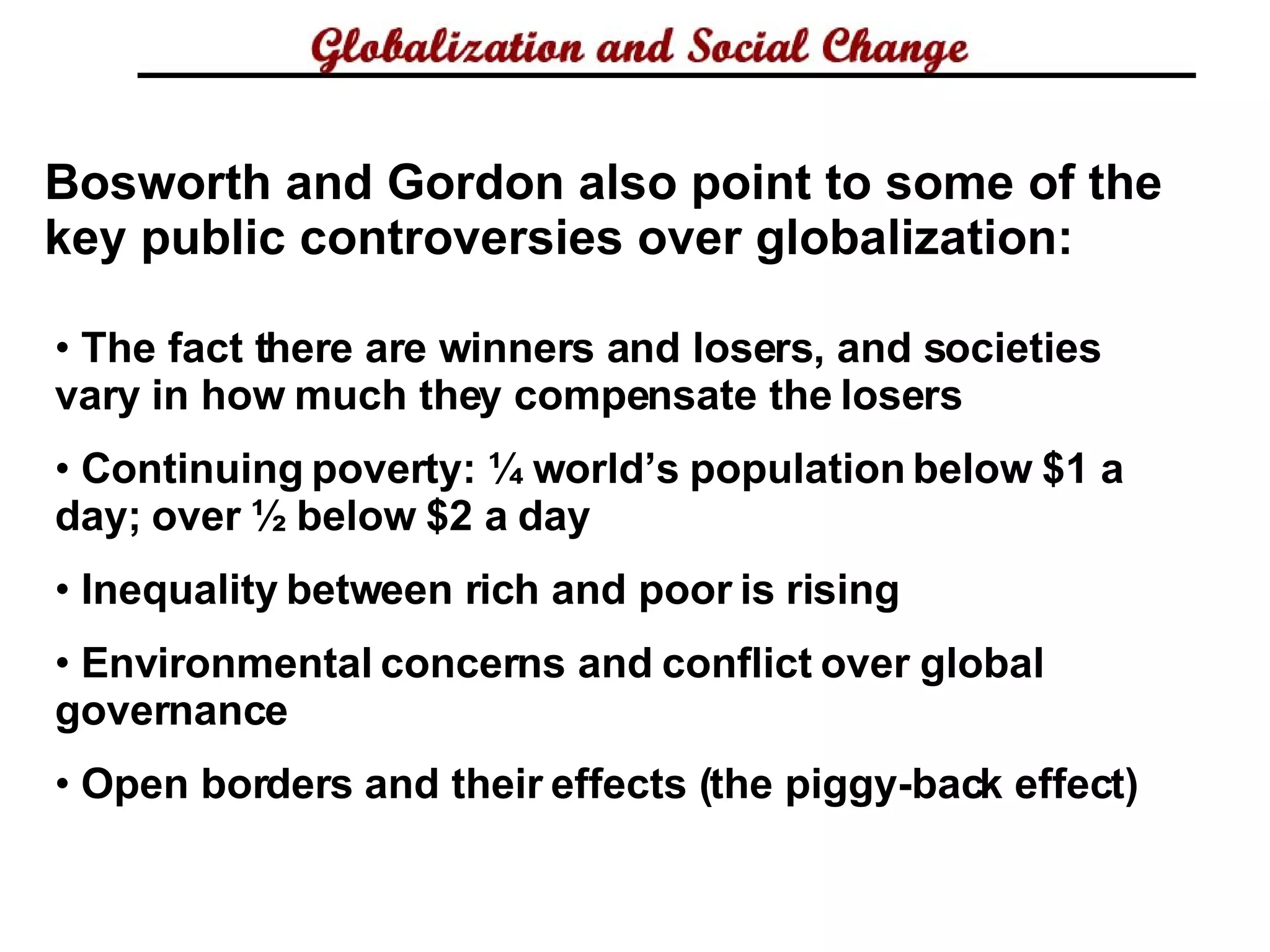 Brief Definition Globalization | PPT