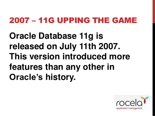 A Brief History of Oracle Corporation
