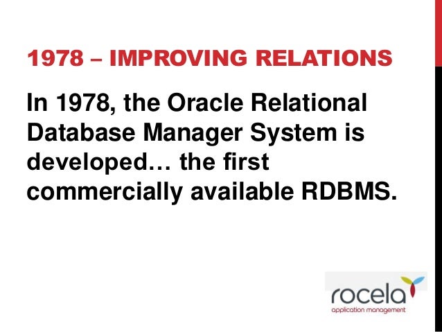 A Brief History of Oracle Corporation