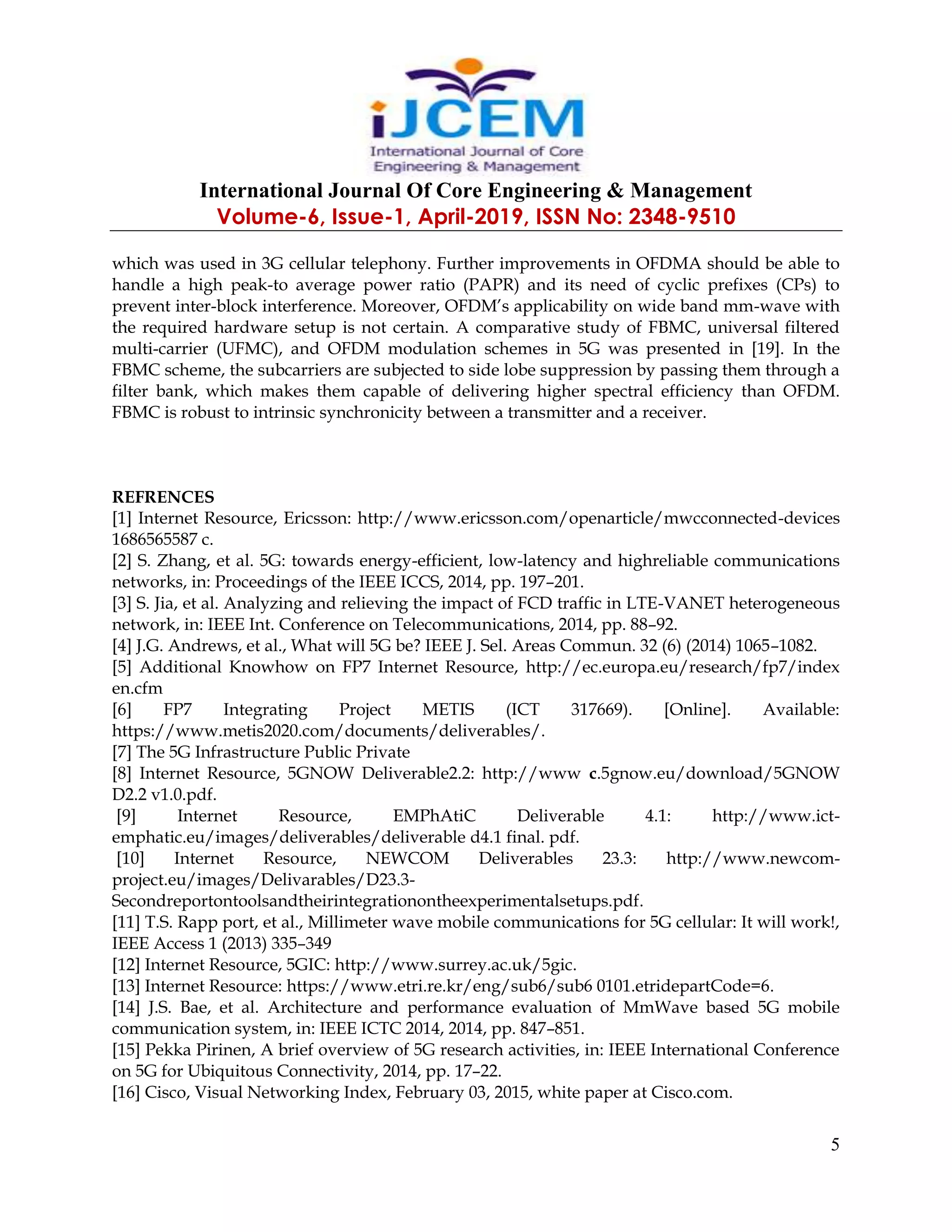 Brief introduction-about-5 g-mobile-technologies | PDF