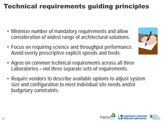 CORAL-2 Exascale Computing RFP and Draft Technical Requirements | PDF