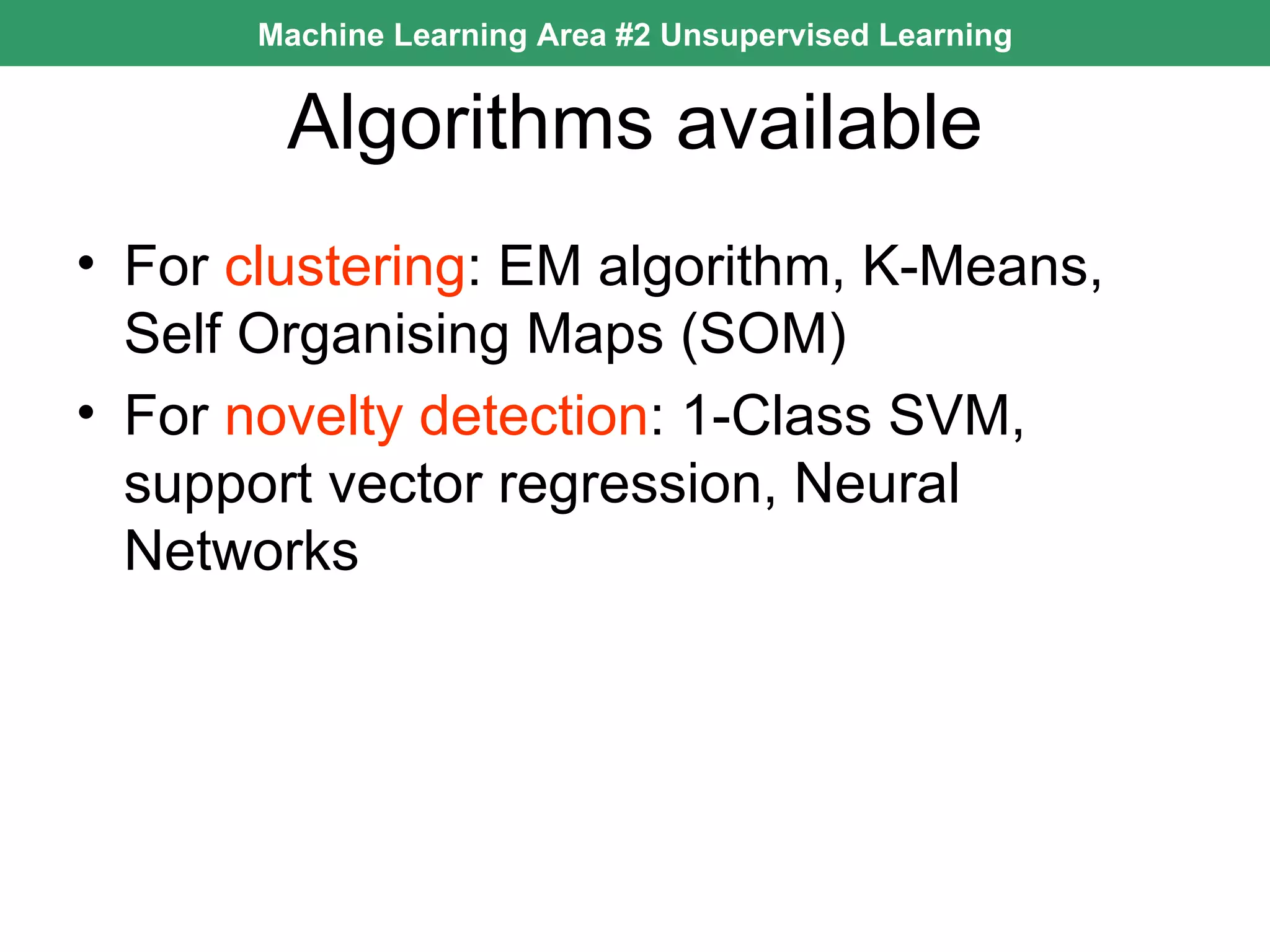 Brief Tour of Machine Learning | PPT