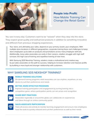 Samsung SDS Retail Training | PDF