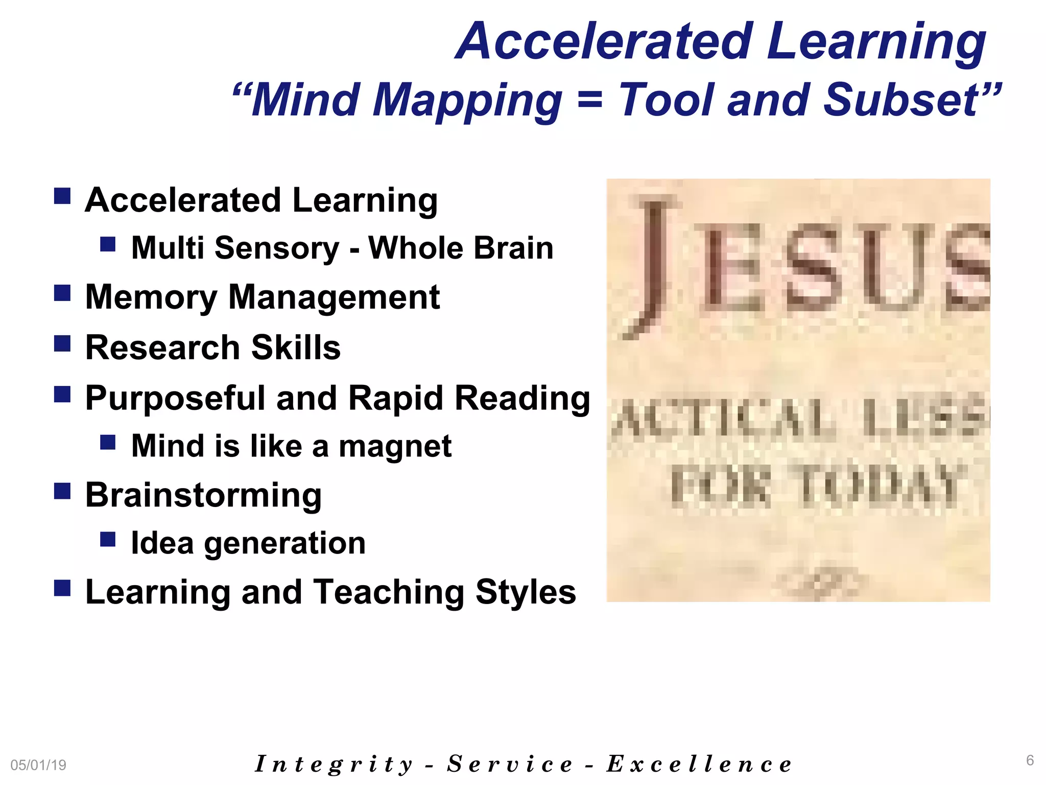 Knowledge-Based Leadership: “Mind Mapping Your Way to Success” | PPT ...