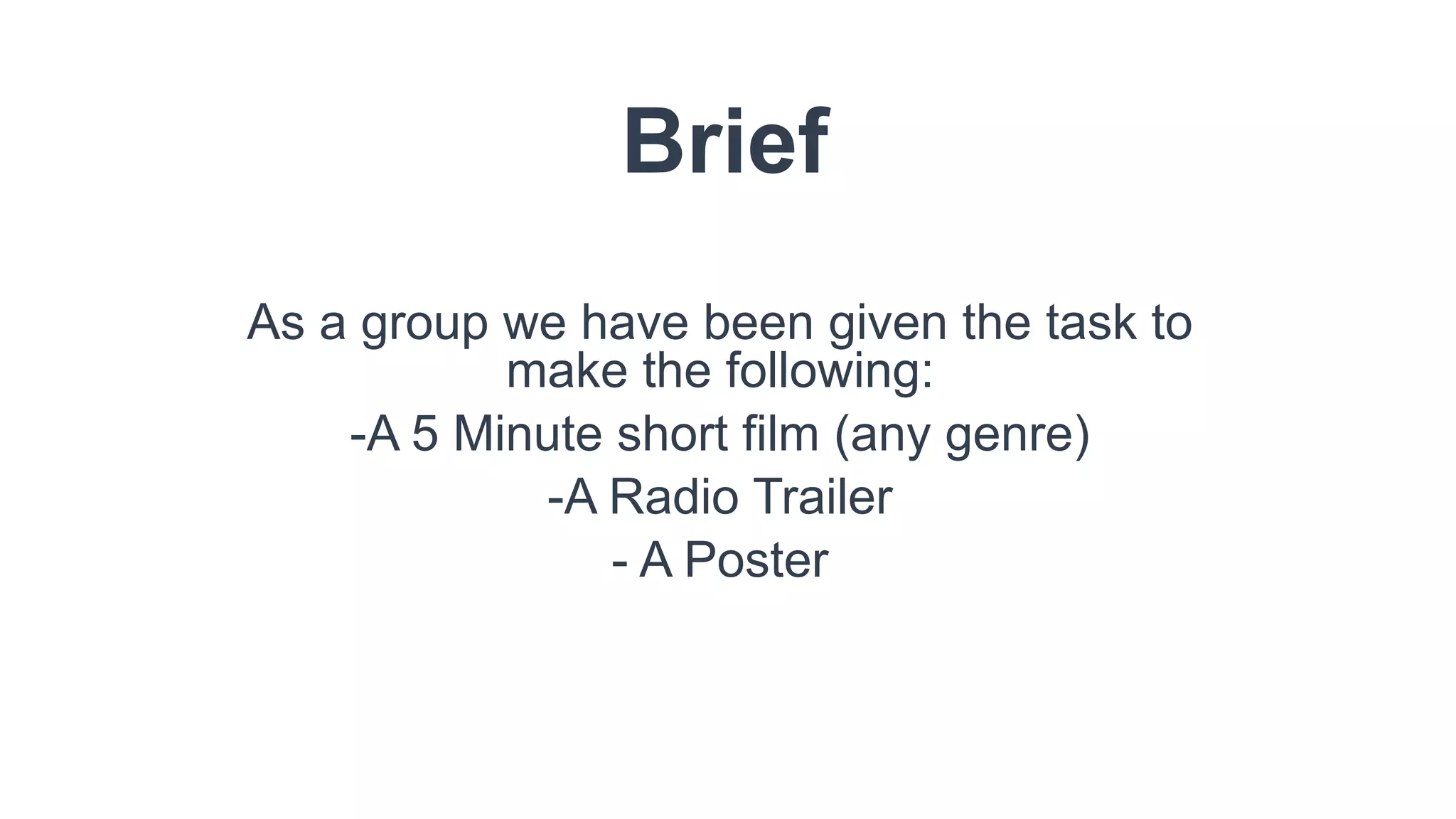 Brief a2 | PPT