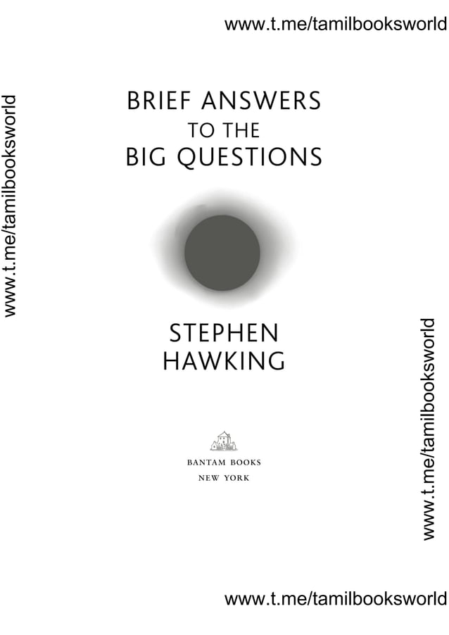 Brief Answers to the Big Questions - Stephen Hawking.pdf