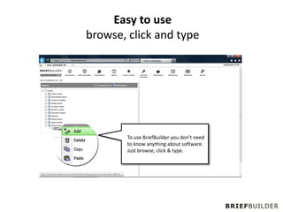 BriefBuilder presentation | PDF