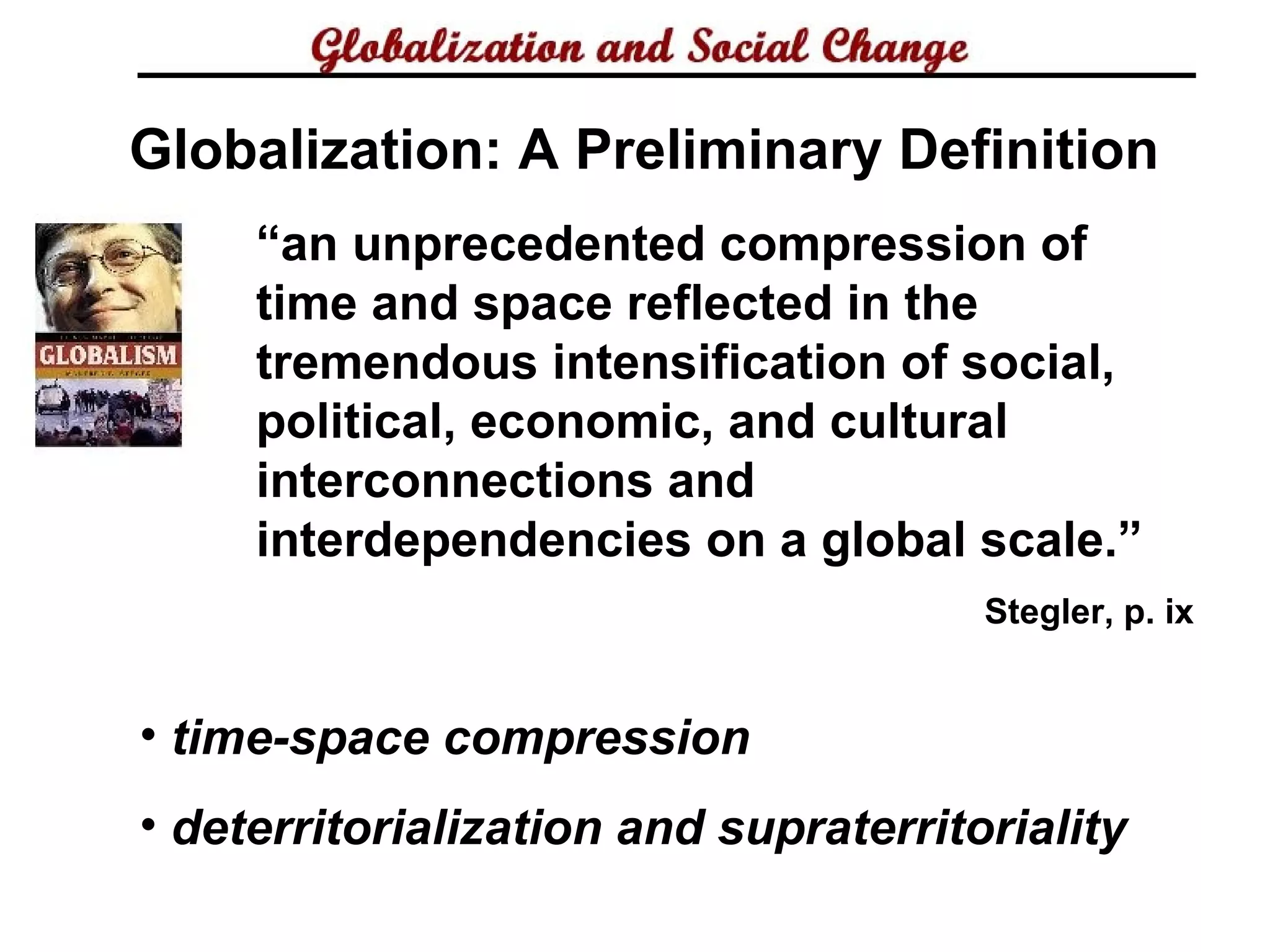 Brief definition globalization | PPT