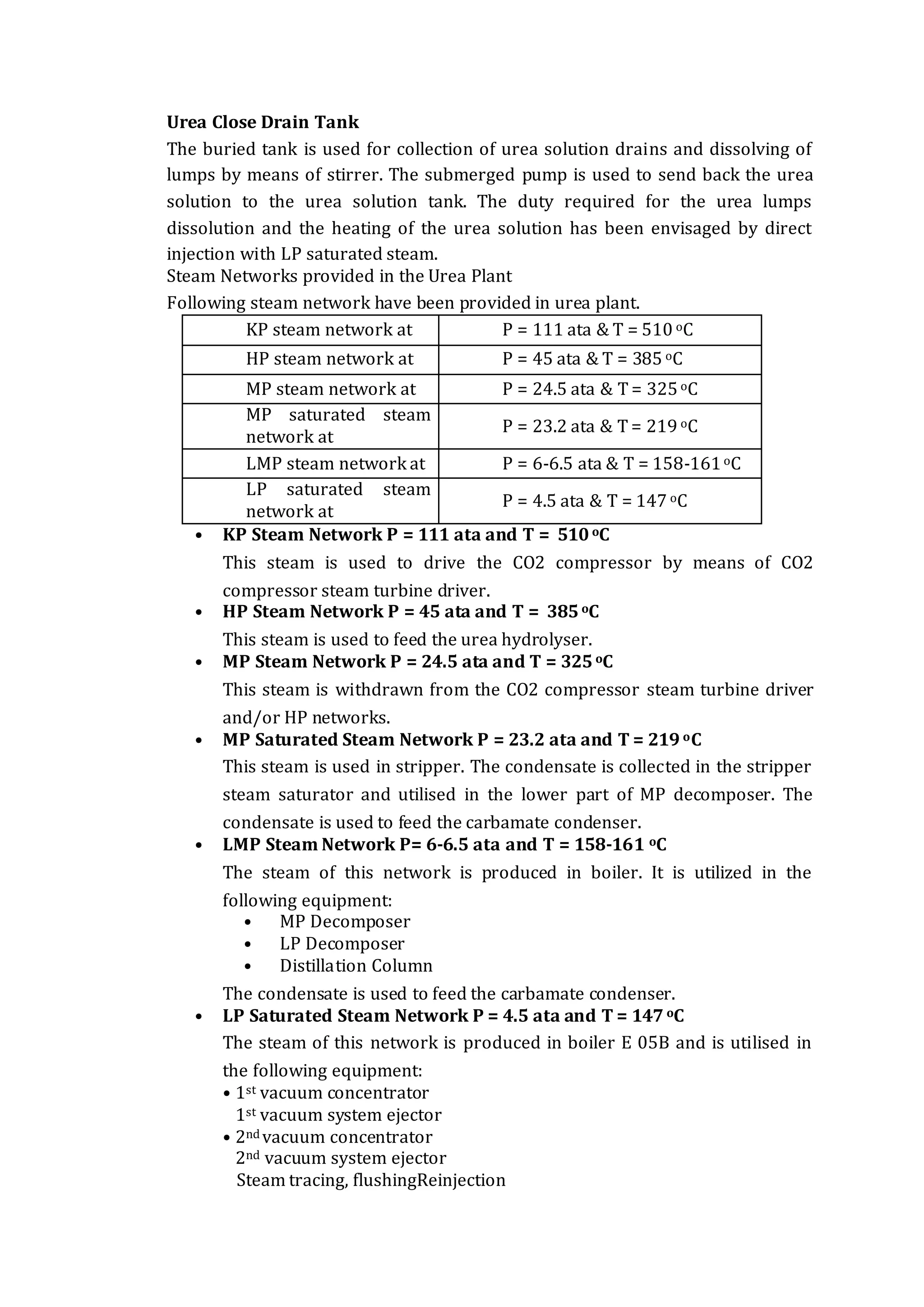 Brief desccription of ammonia & urea plants with revamp | PDF