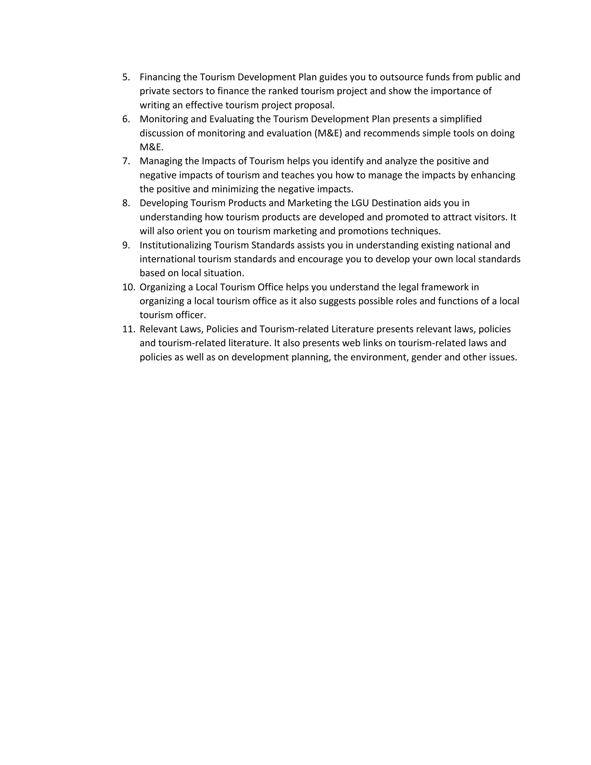 Brief description of Tourism Guidebook for Local Government Units.pdf