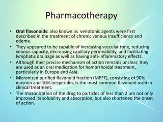 quick review on hemorrhoids | PPTX | Digestive Disorders | Diseases and ...