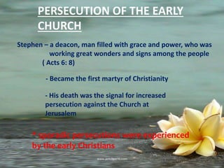 Brief hist of christianity | PPTX