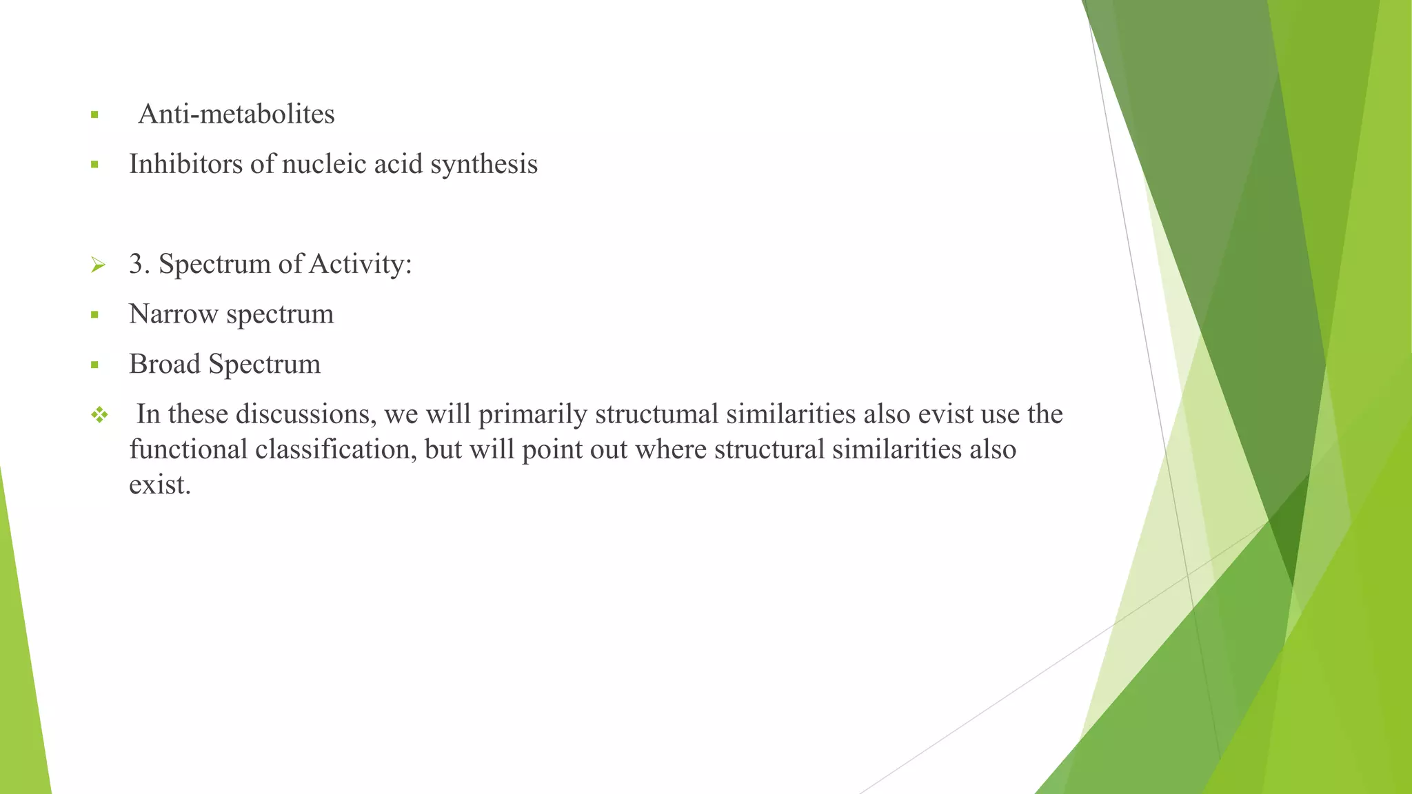Brief historical background & classification of antibiotics | PPTX
