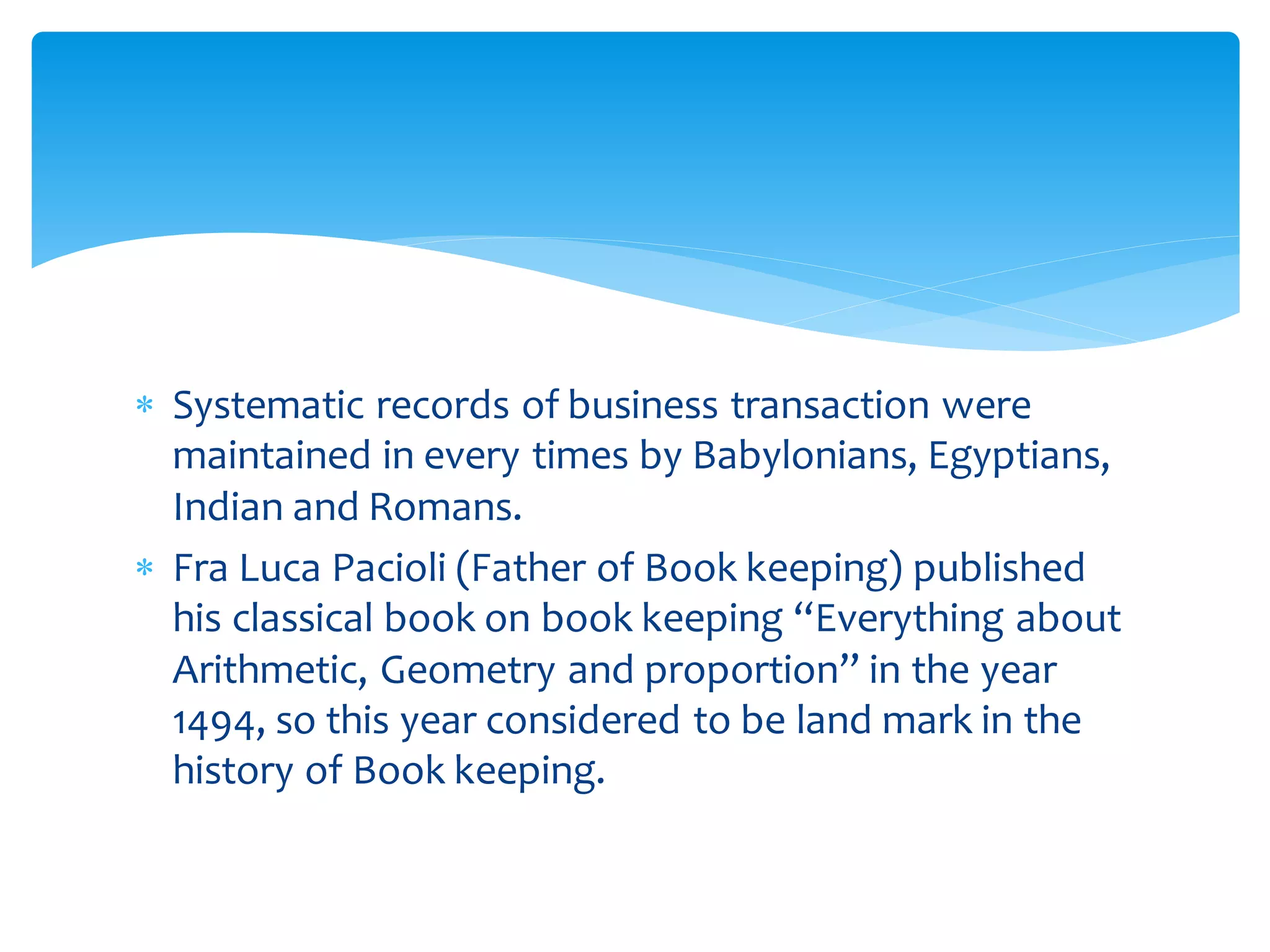 Brief history /evolution of commerce education | PDF