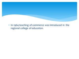 Brief history /evolution of commerce education | PDF