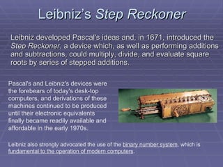 Brief history computing | PPT