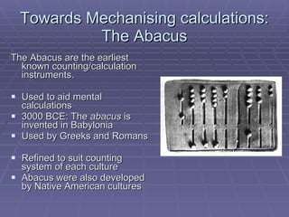 Brief history computing | PPT