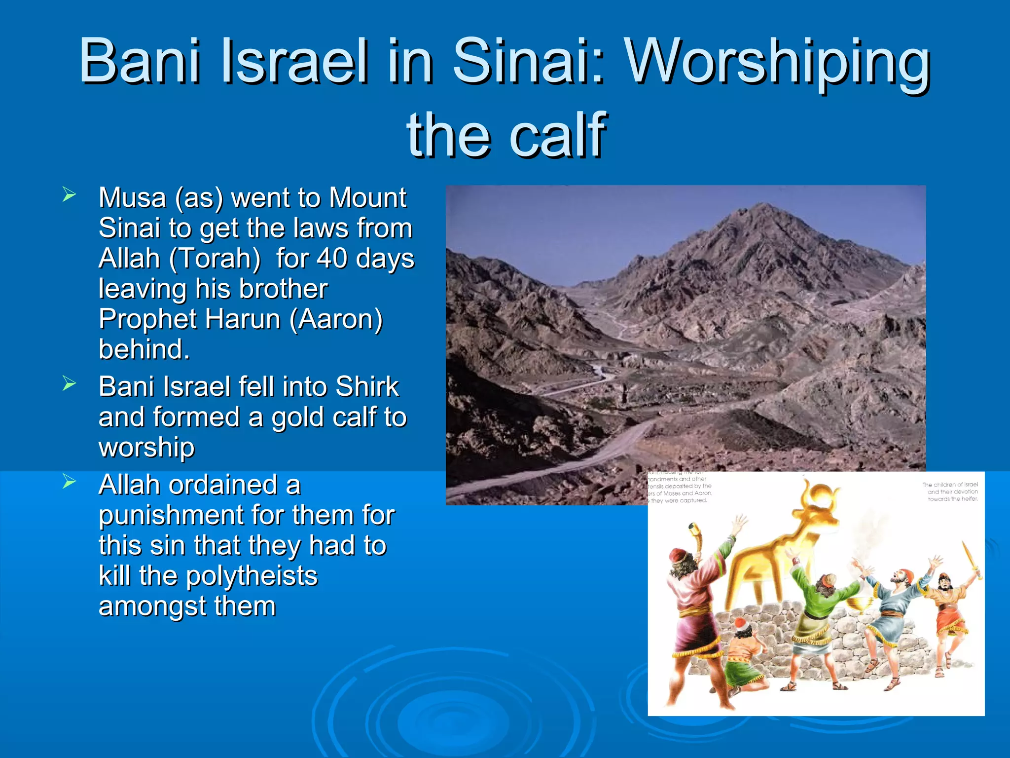 Brief History of Bani Israel | PPT