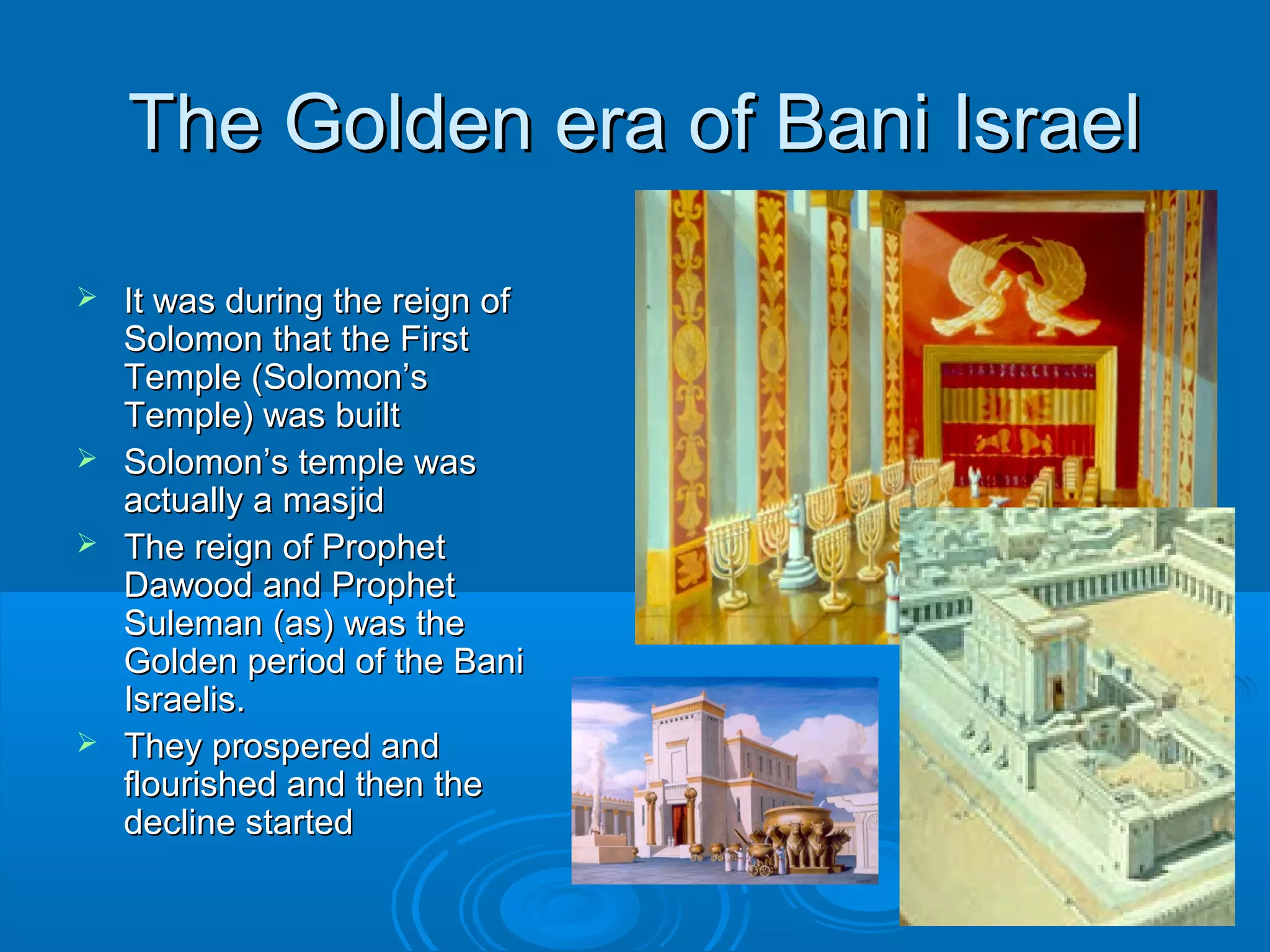 Brief History of Bani Israel | PPT