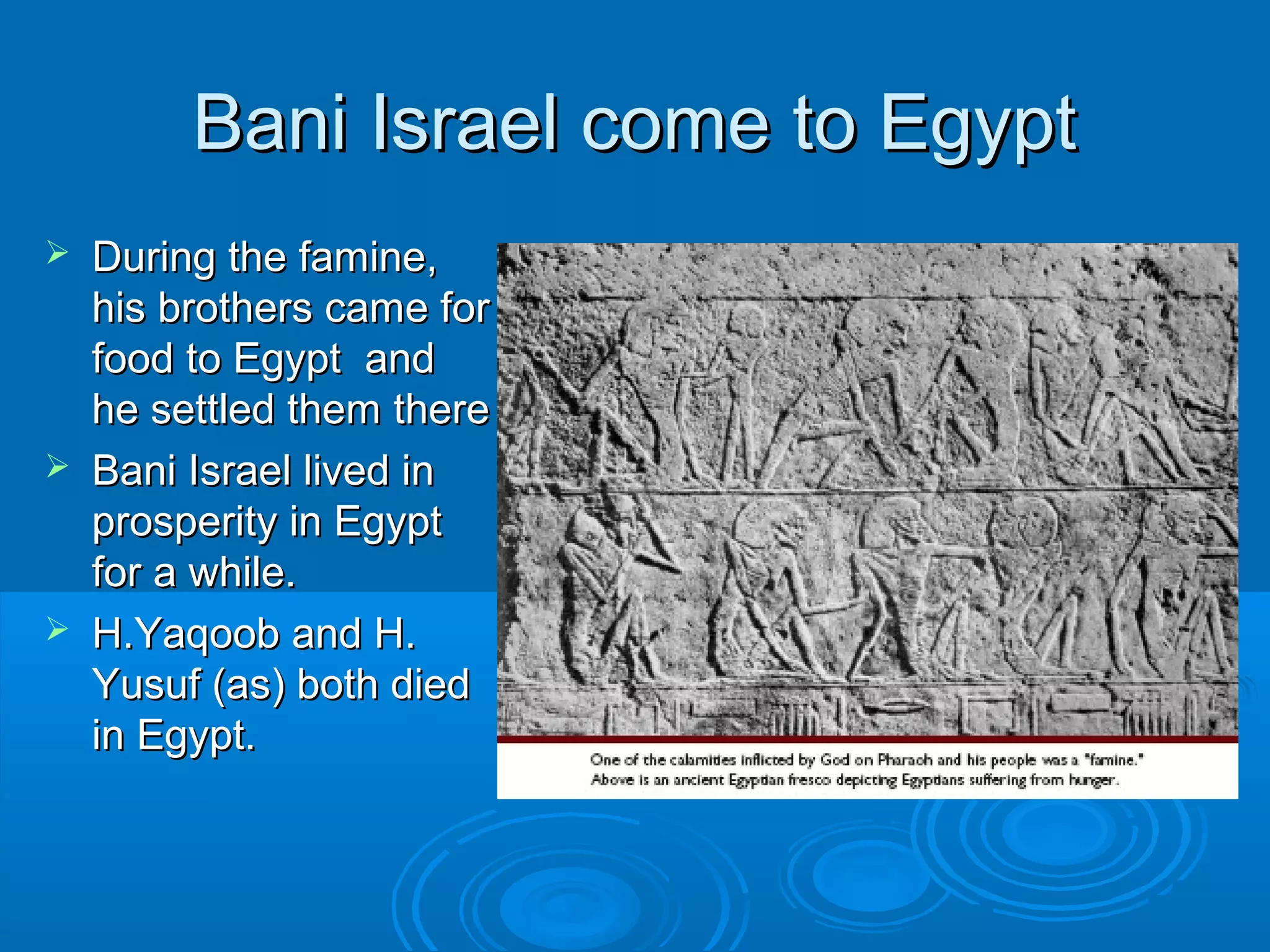Brief History of Bani Israel | PPT