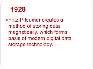Brief History Of Big Data | PPTX