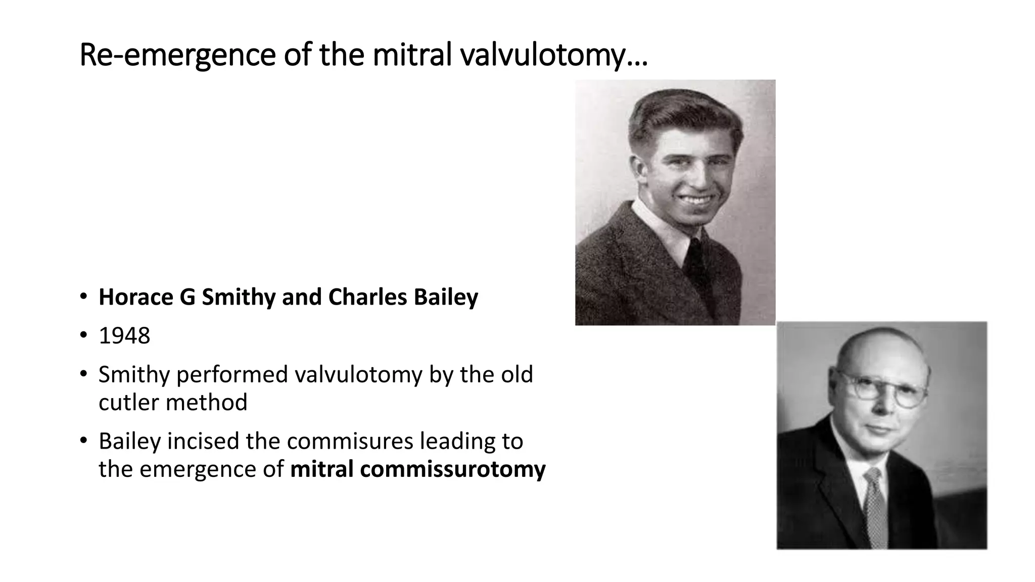 Brief history of cardiac surgery | PPTX