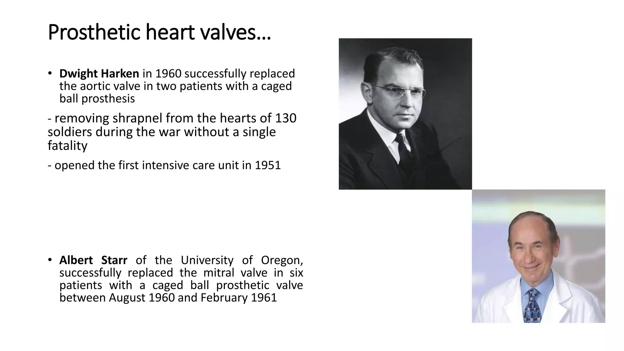 Brief history of cardiac surgery | PPTX