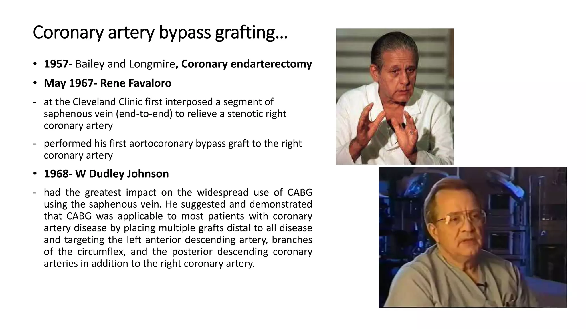 Brief history of cardiac surgery | PPTX