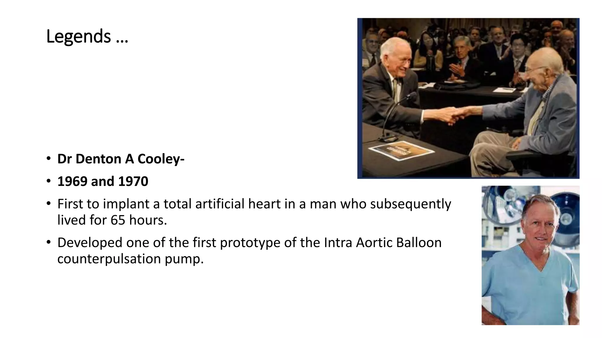 Brief history of cardiac surgery | PPTX