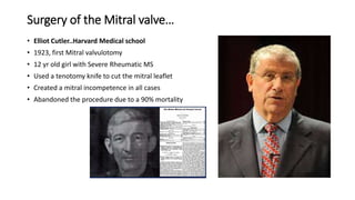 Brief history of cardiac surgery | PPTX